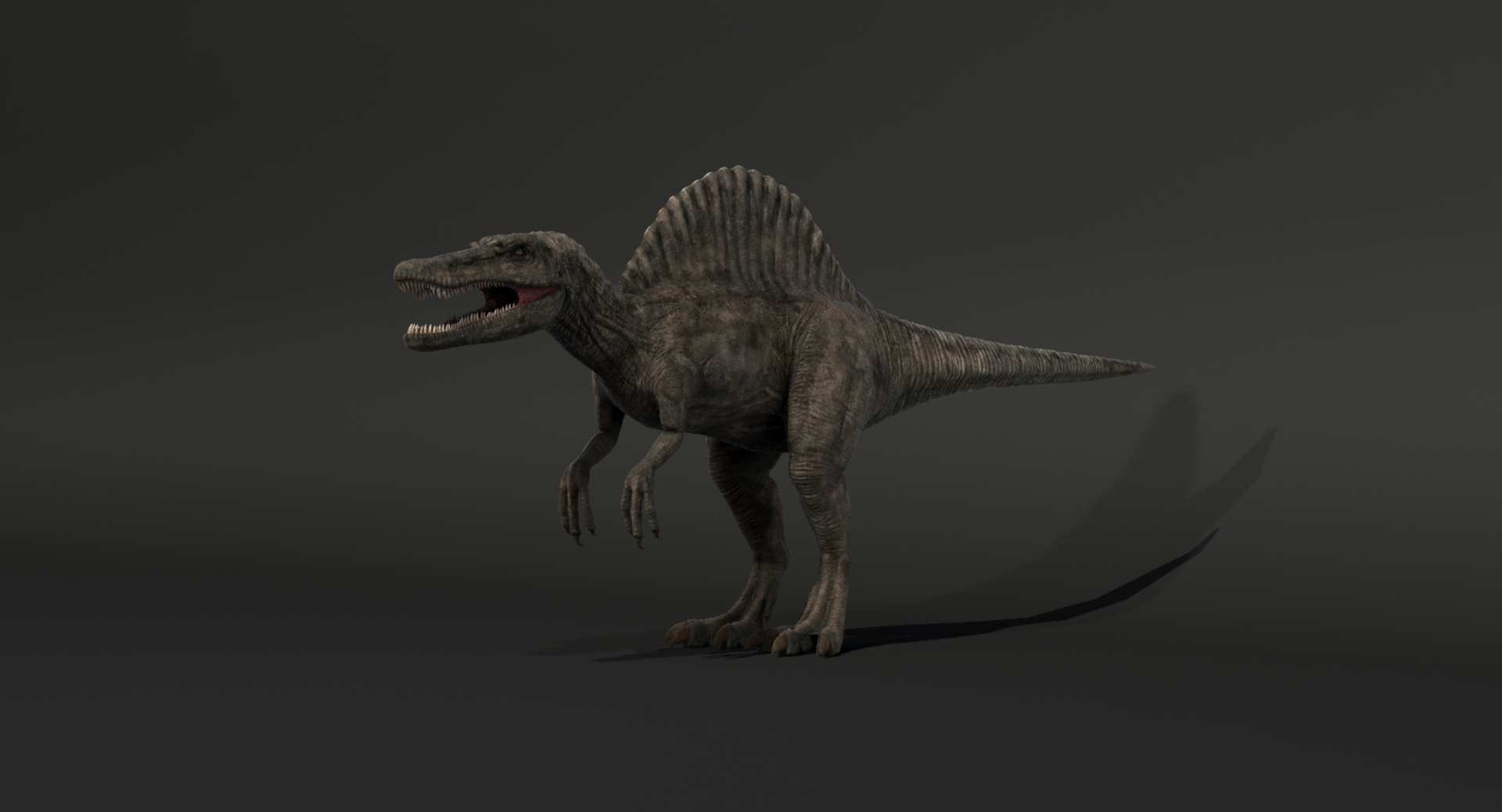 3d Model Realistic Spinosaurus