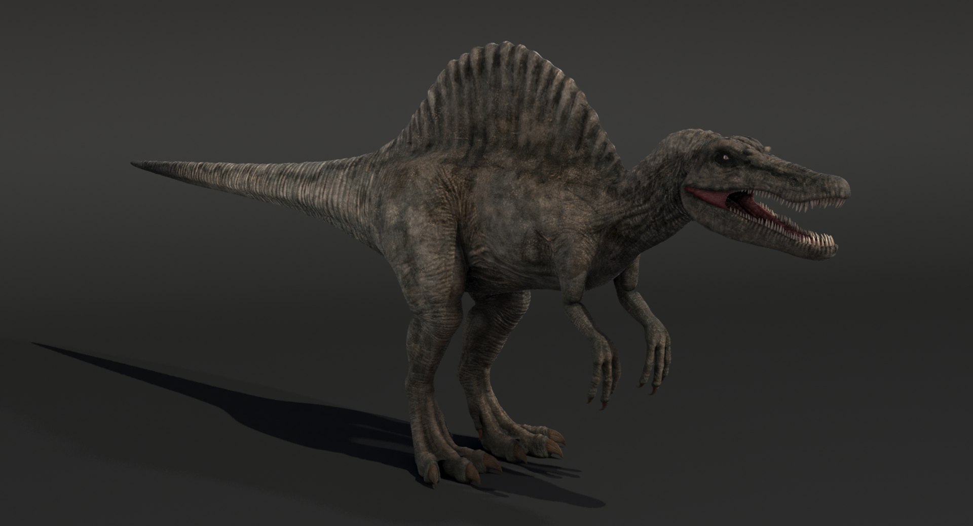 3d Model Realistic Spinosaurus