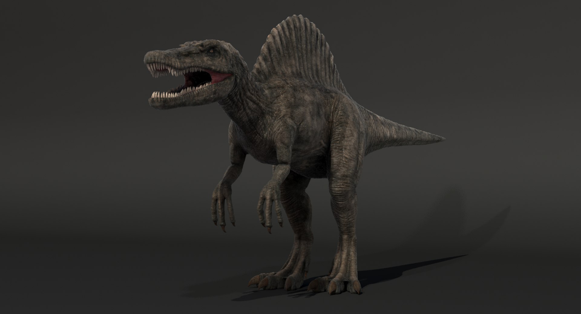 3d Model Realistic Spinosaurus