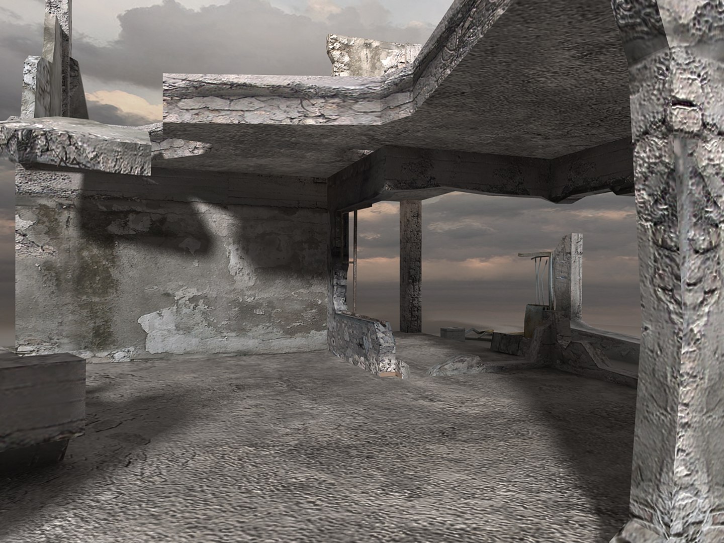 Max Destroyed Ruined Building