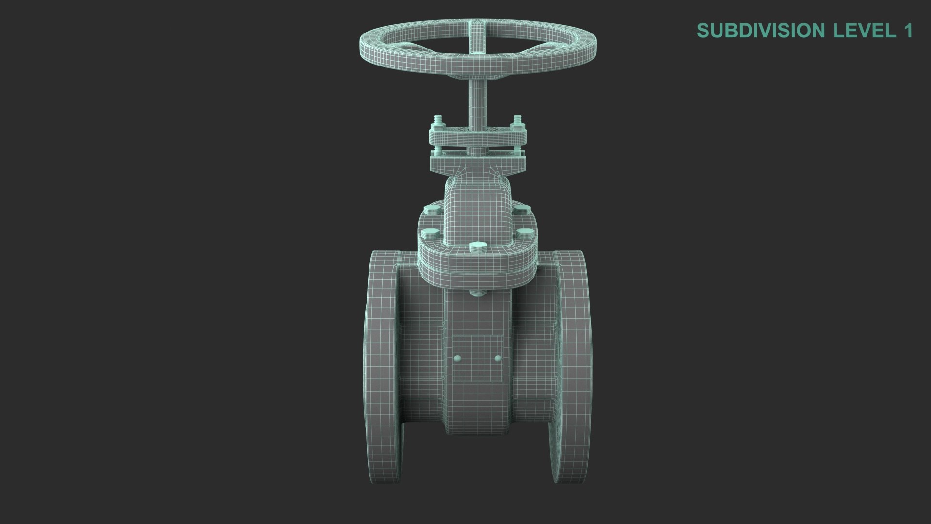 3D Gate Valve Model - TurboSquid 1862295