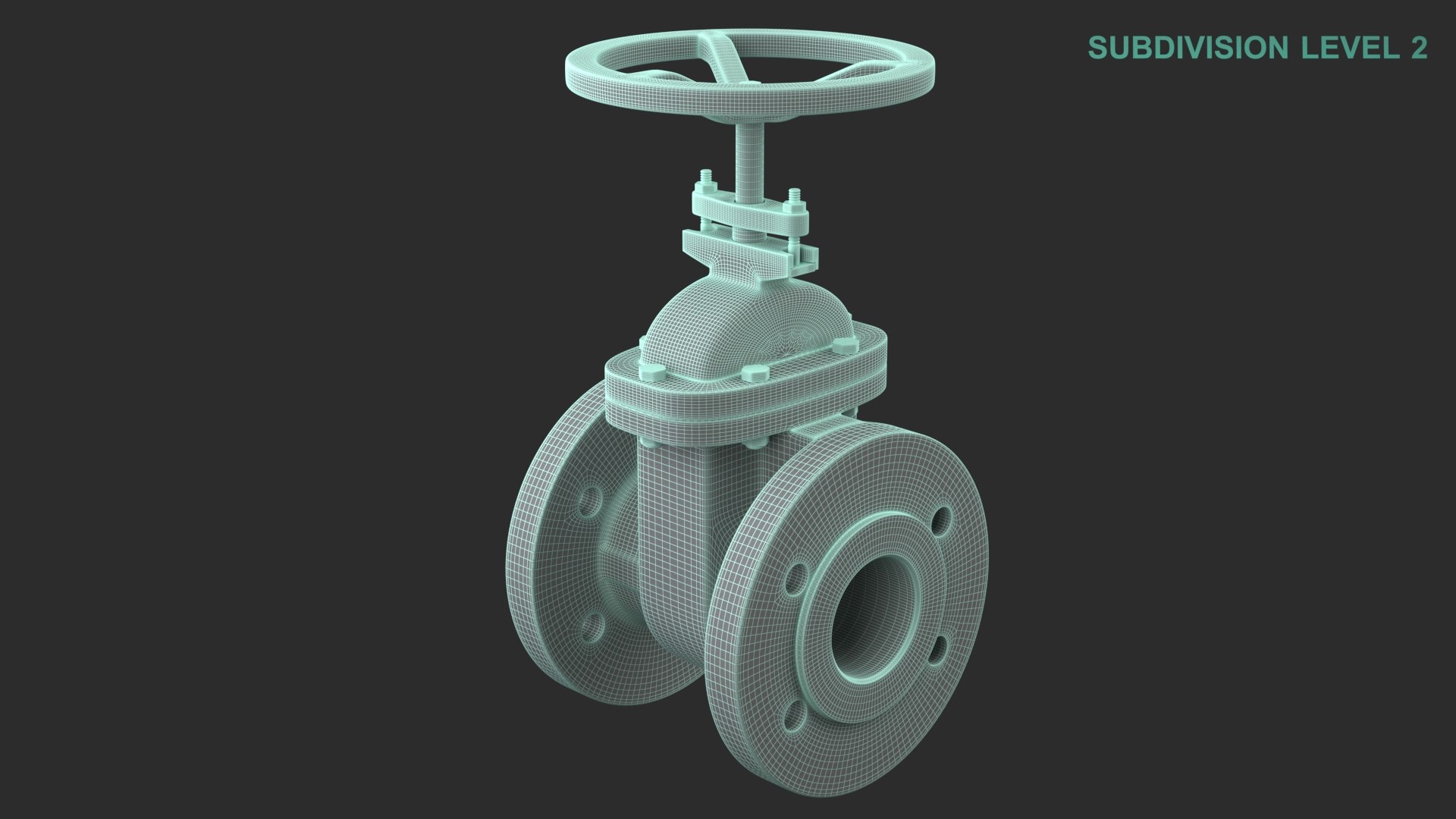 3D Gate Valve Model - TurboSquid 1862295