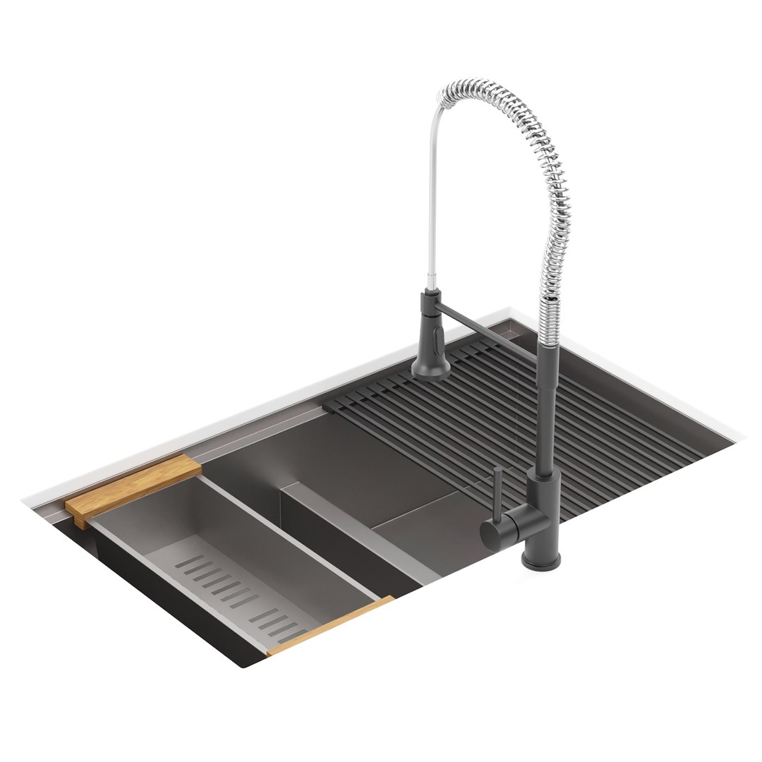 3D ELKAY ECTRUA31169TFCW - Kitchen Sink Model - TurboSquid 2072999