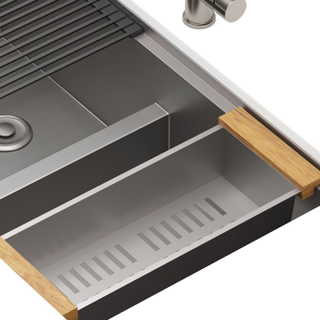 3D ELKAY ECTRUA31169TFCW - Kitchen Sink Model - TurboSquid 2072999