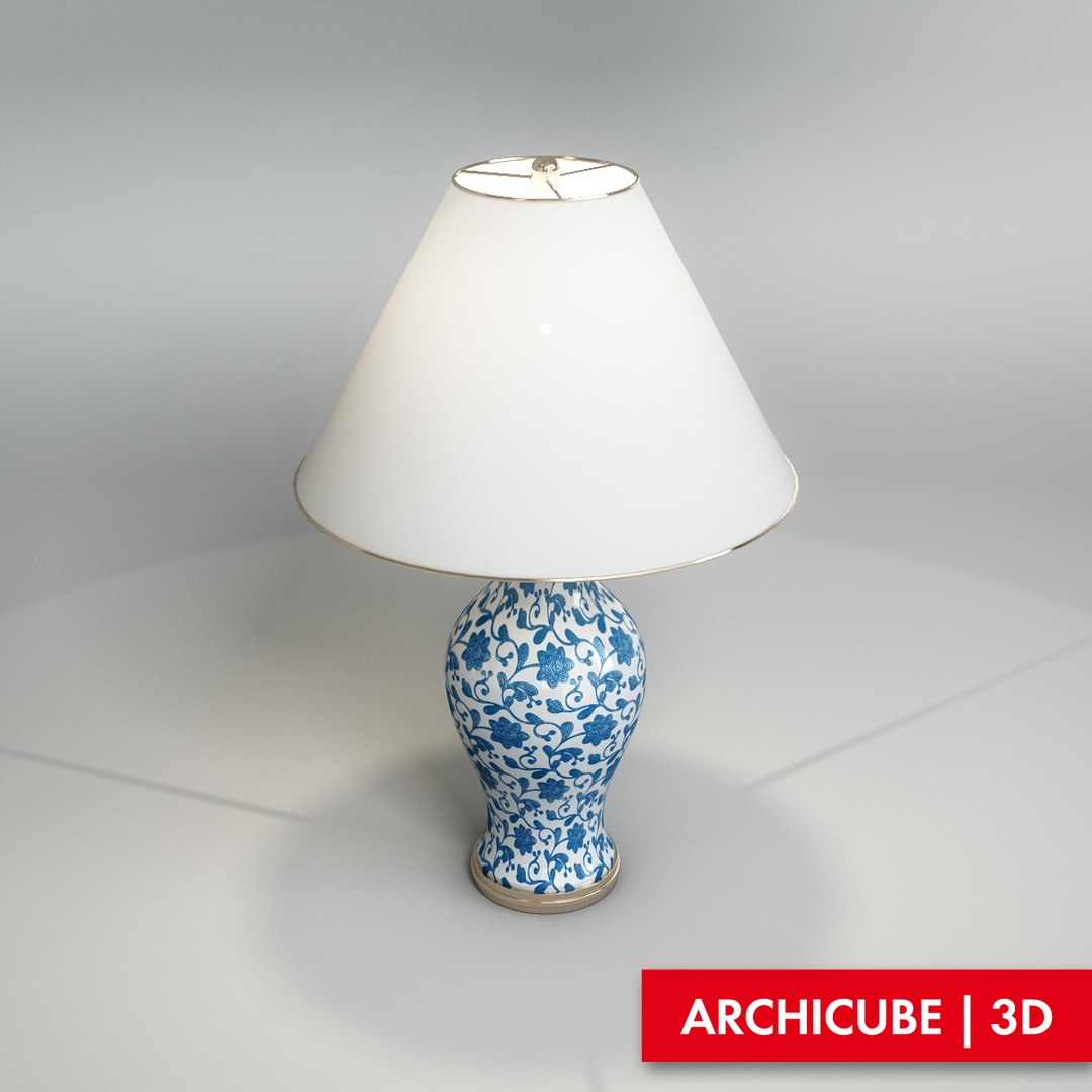 3d Table Lamp Model