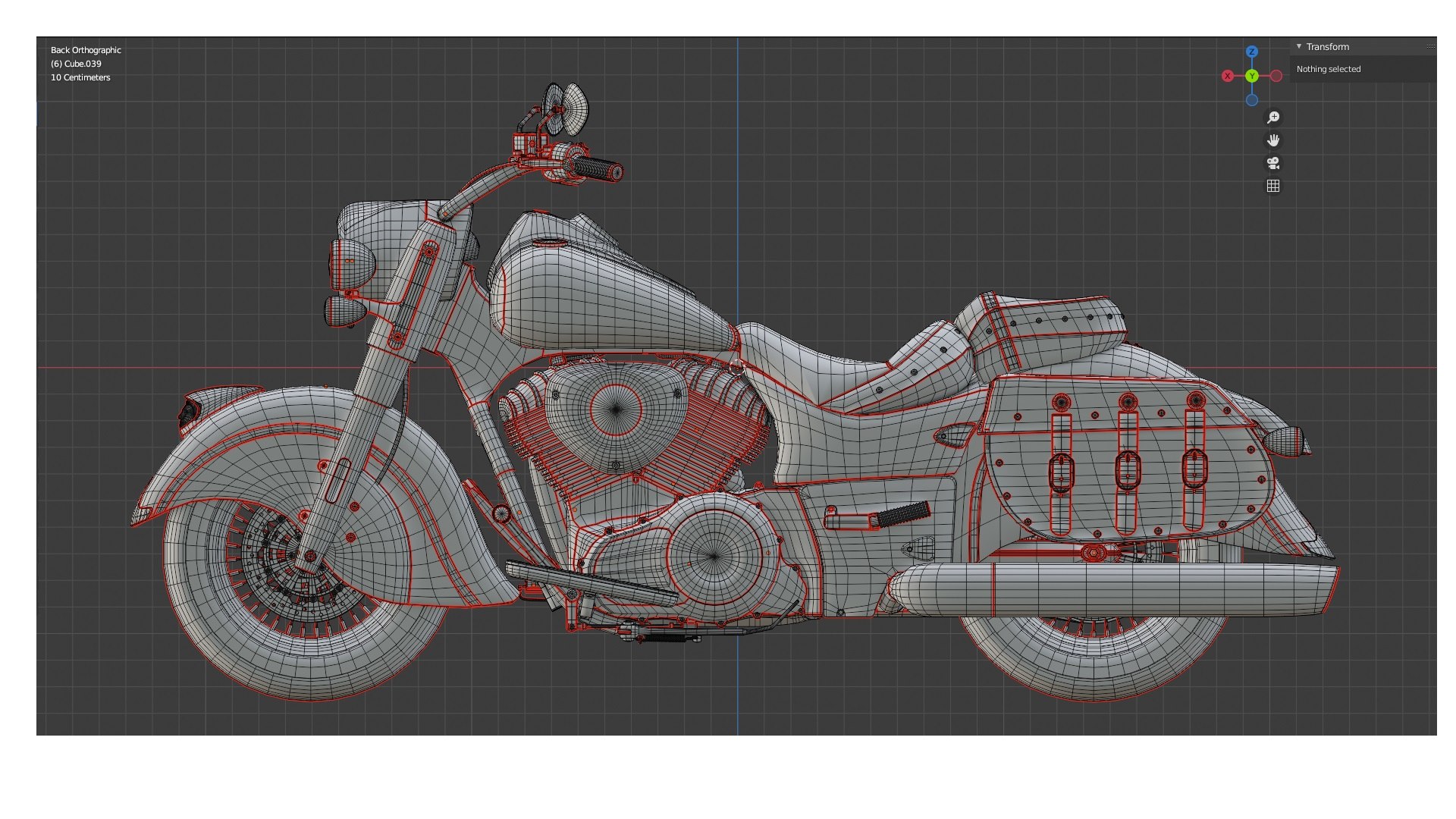 Vintage Custom Motorcycle Low Poly Game Ready 3D - TurboSquid 1790181
