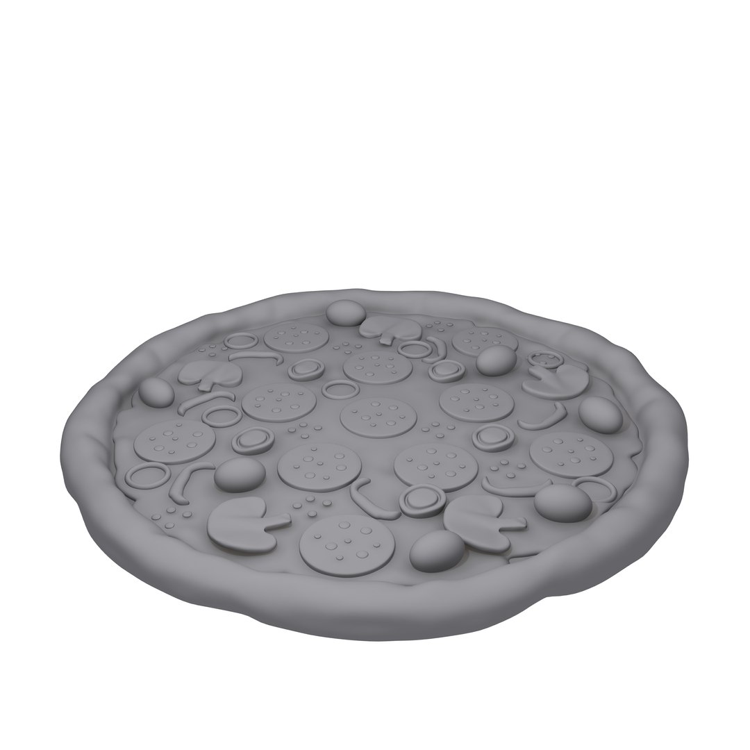 Pizza 3D Model - TurboSquid 1710306