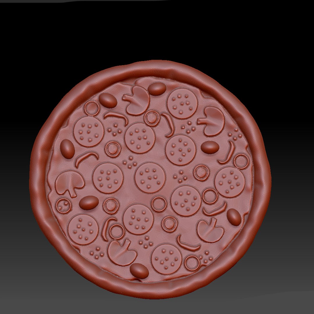 Pizza 3D Model - TurboSquid 1710306