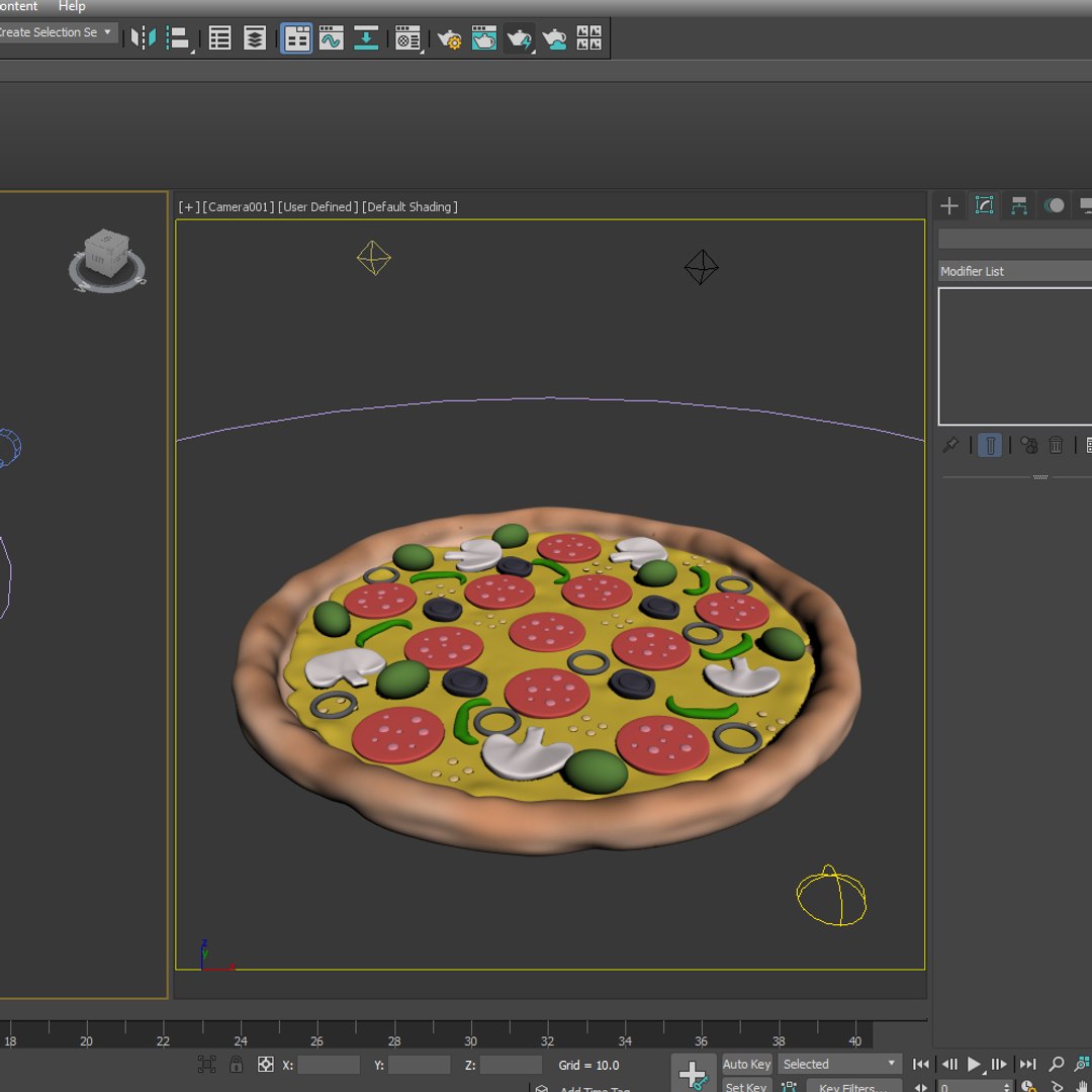 Pizza 3D Model - TurboSquid 1710306