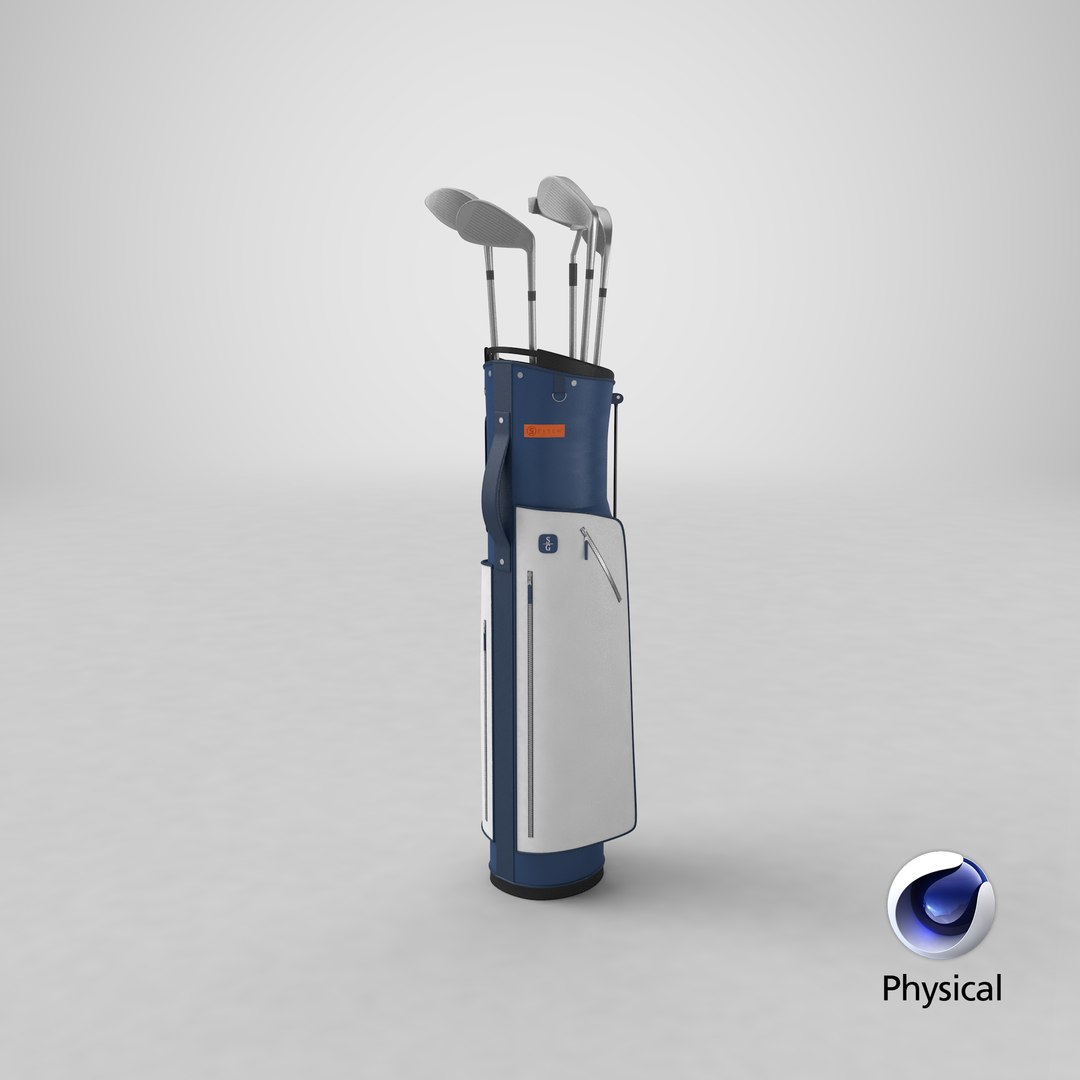 3D Model Golf Bag 01 - TurboSquid 1989447