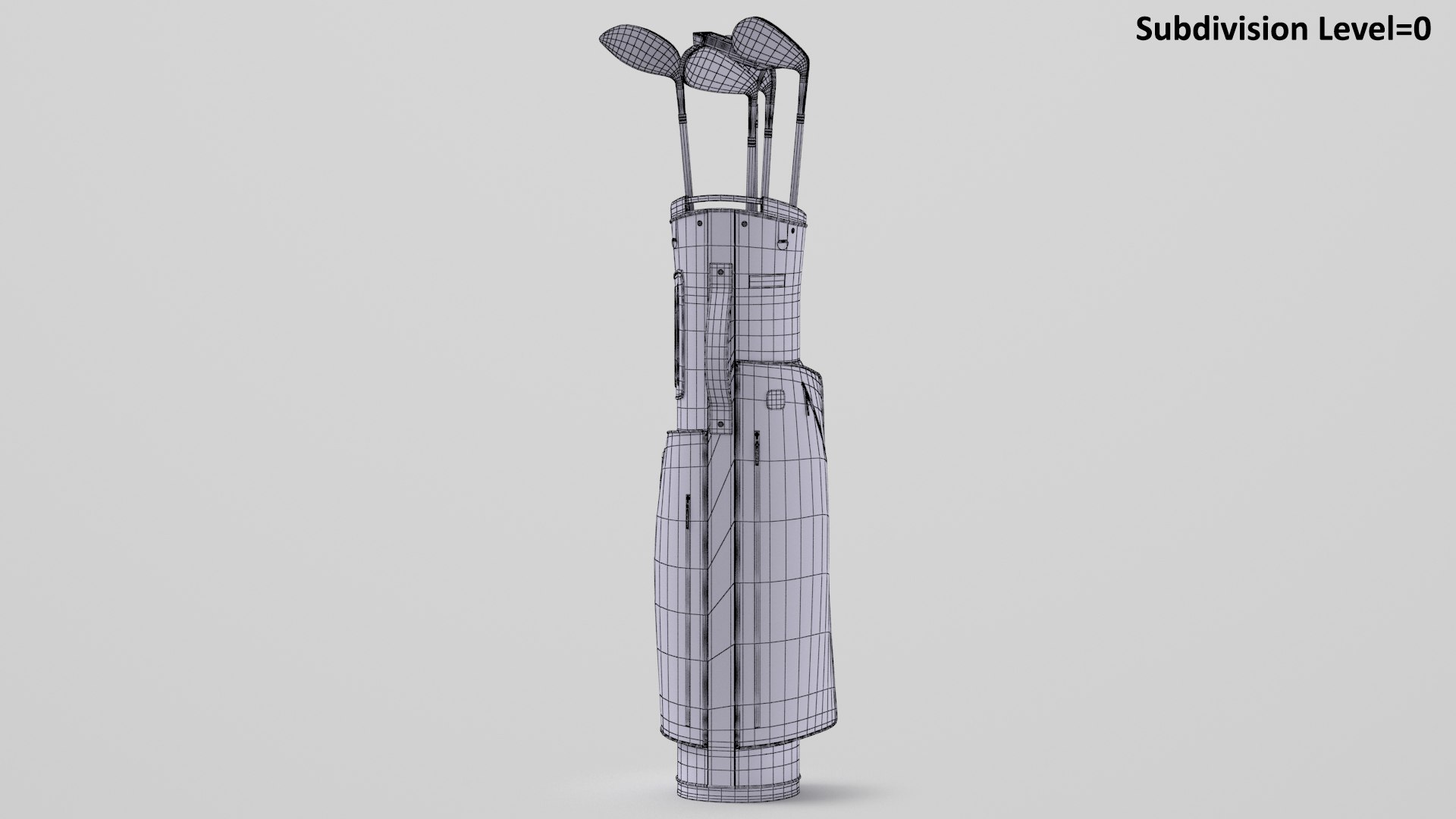 3D Model Golf Bag 01 - TurboSquid 1989447