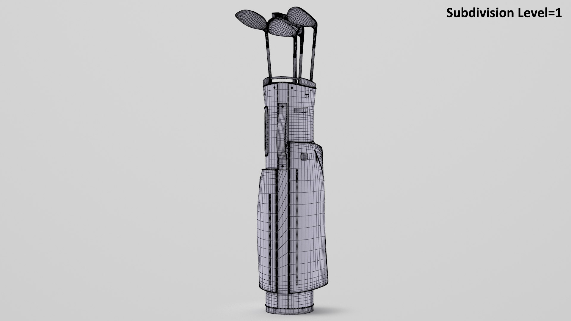 3D Model Golf Bag 01 - TurboSquid 1989447