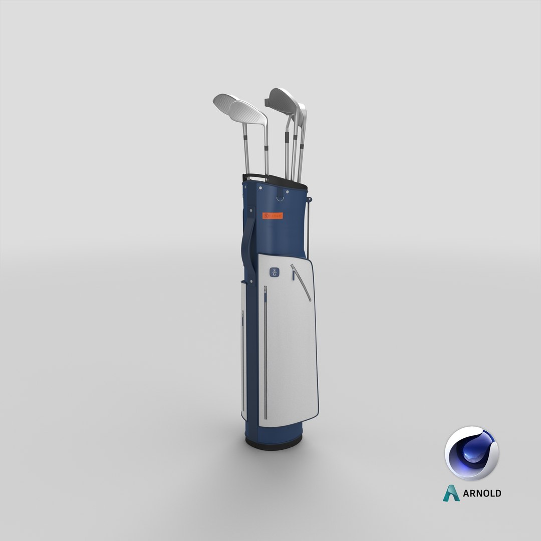 3D Model Golf Bag 01 - TurboSquid 1989447