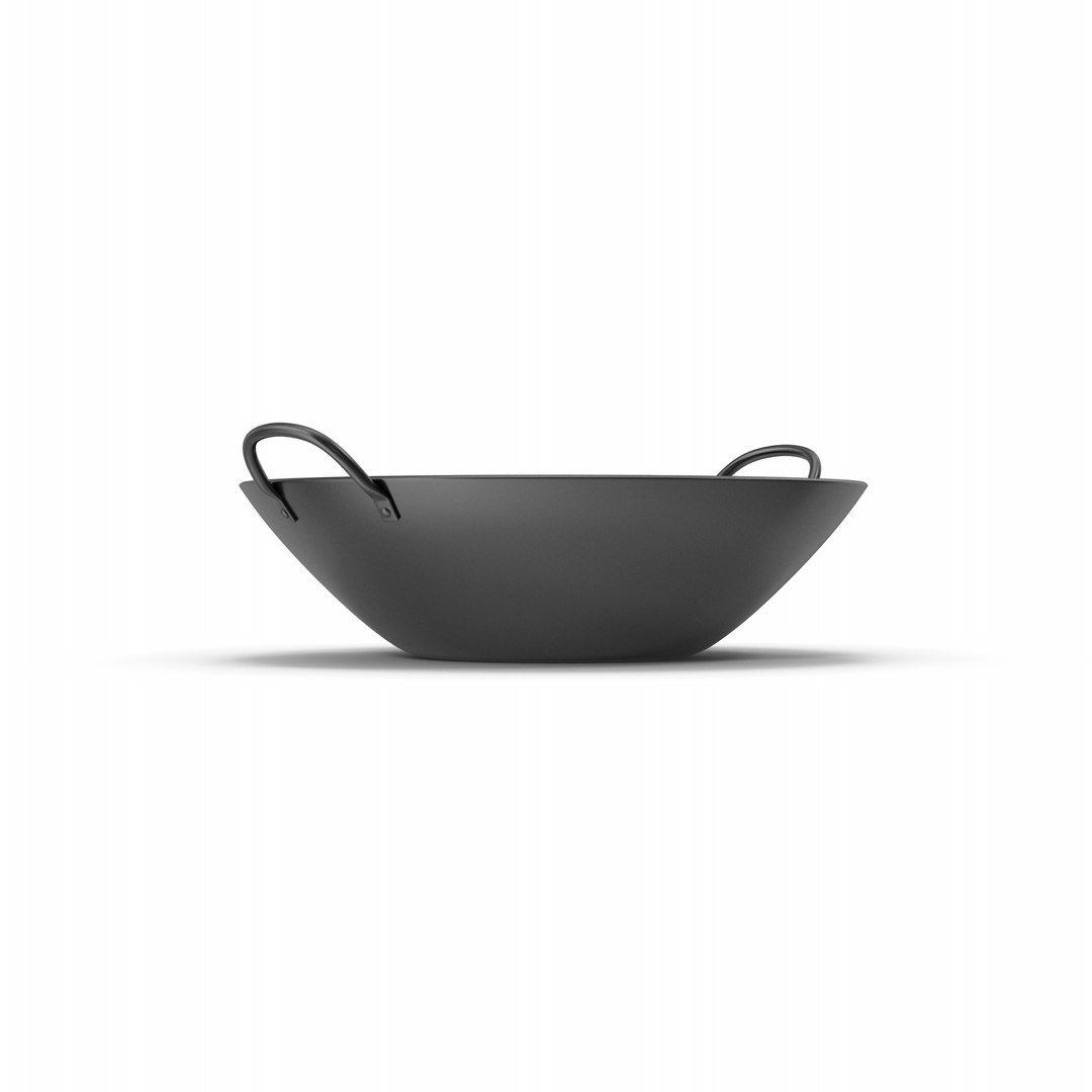 3D Carbon Wok - TurboSquid 1890849