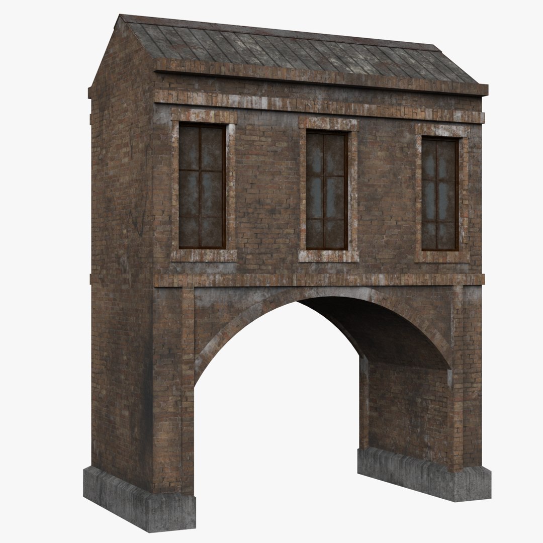 Archway Building 3D Model - TurboSquid 2141296