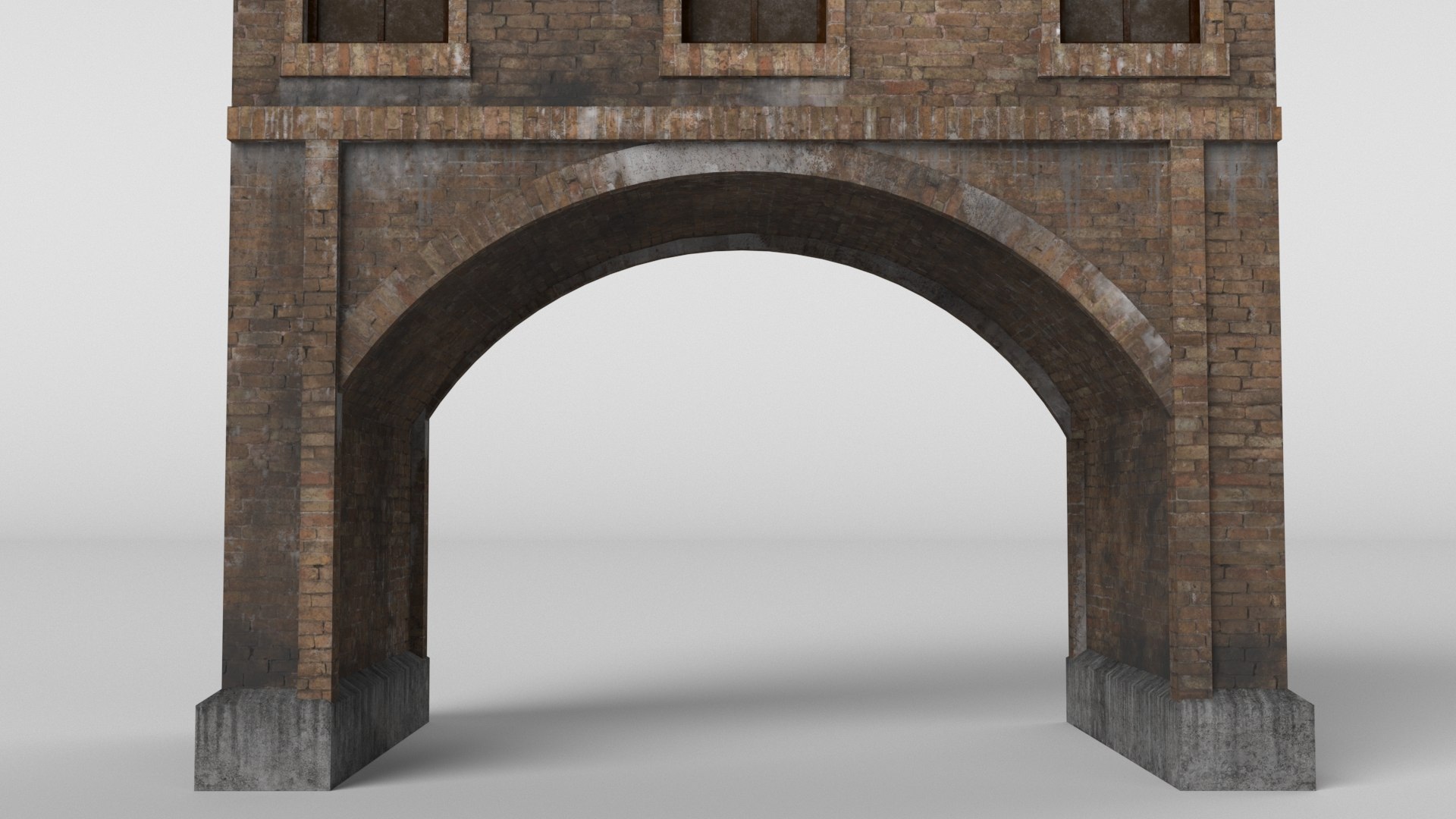 Archway Building 3D Model - TurboSquid 2141296