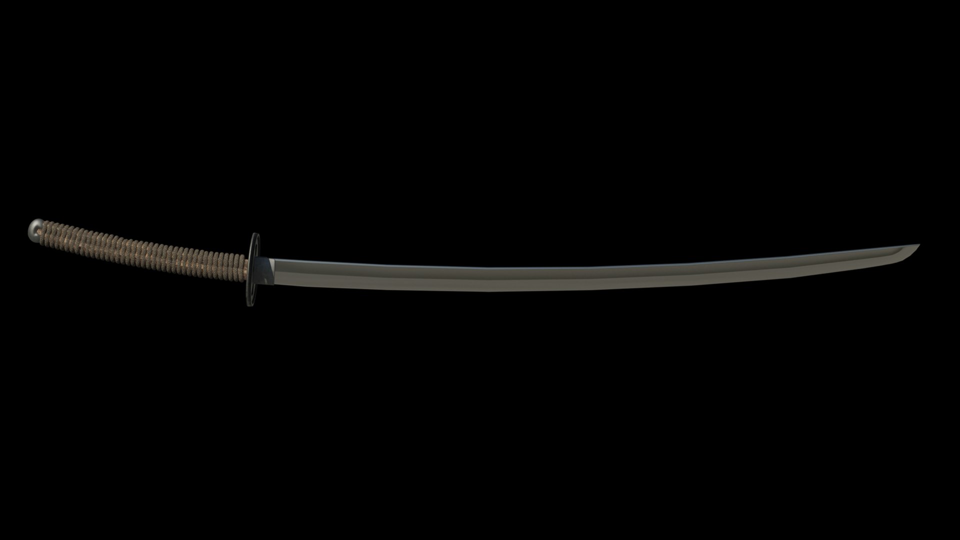 3D simple katana - TurboSquid 1579176