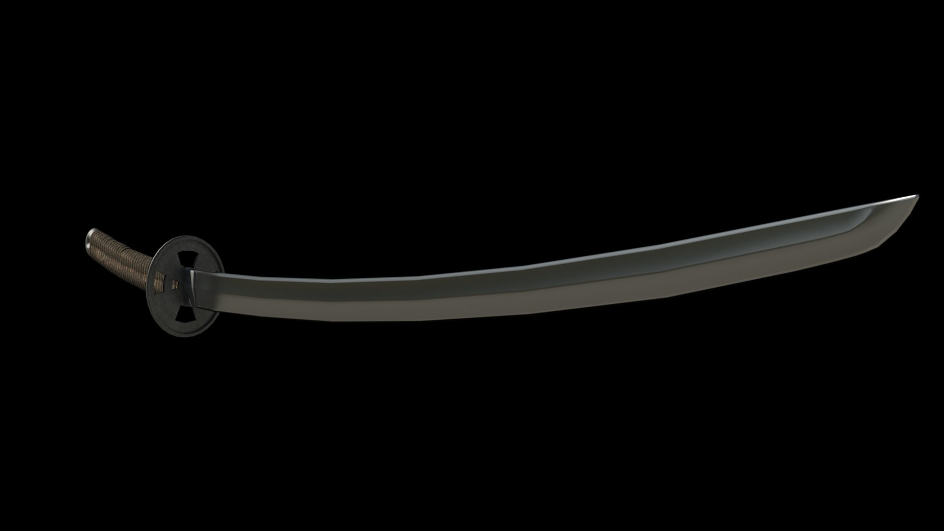 3D simple katana - TurboSquid 1579176