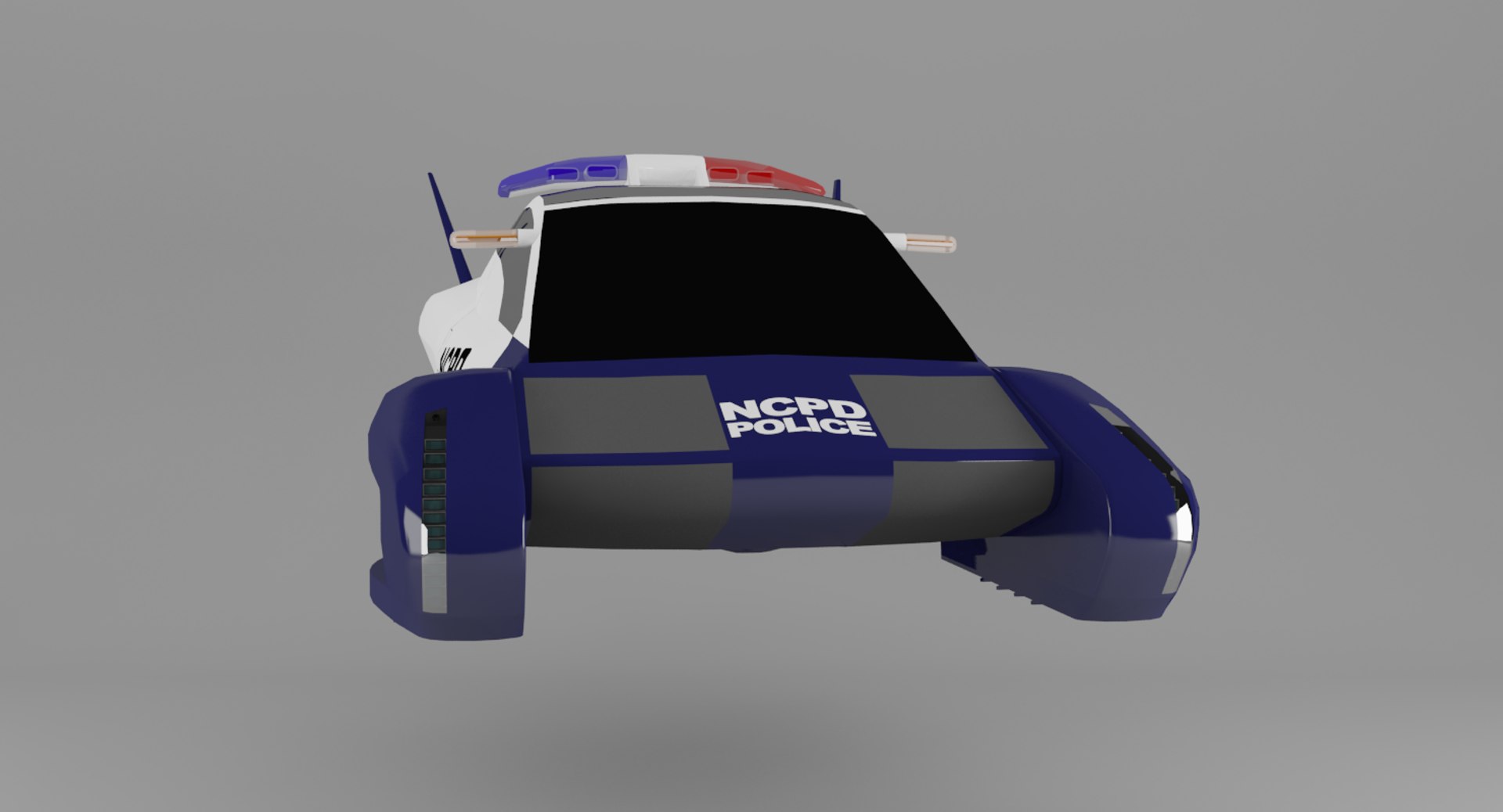 Flying Police Car