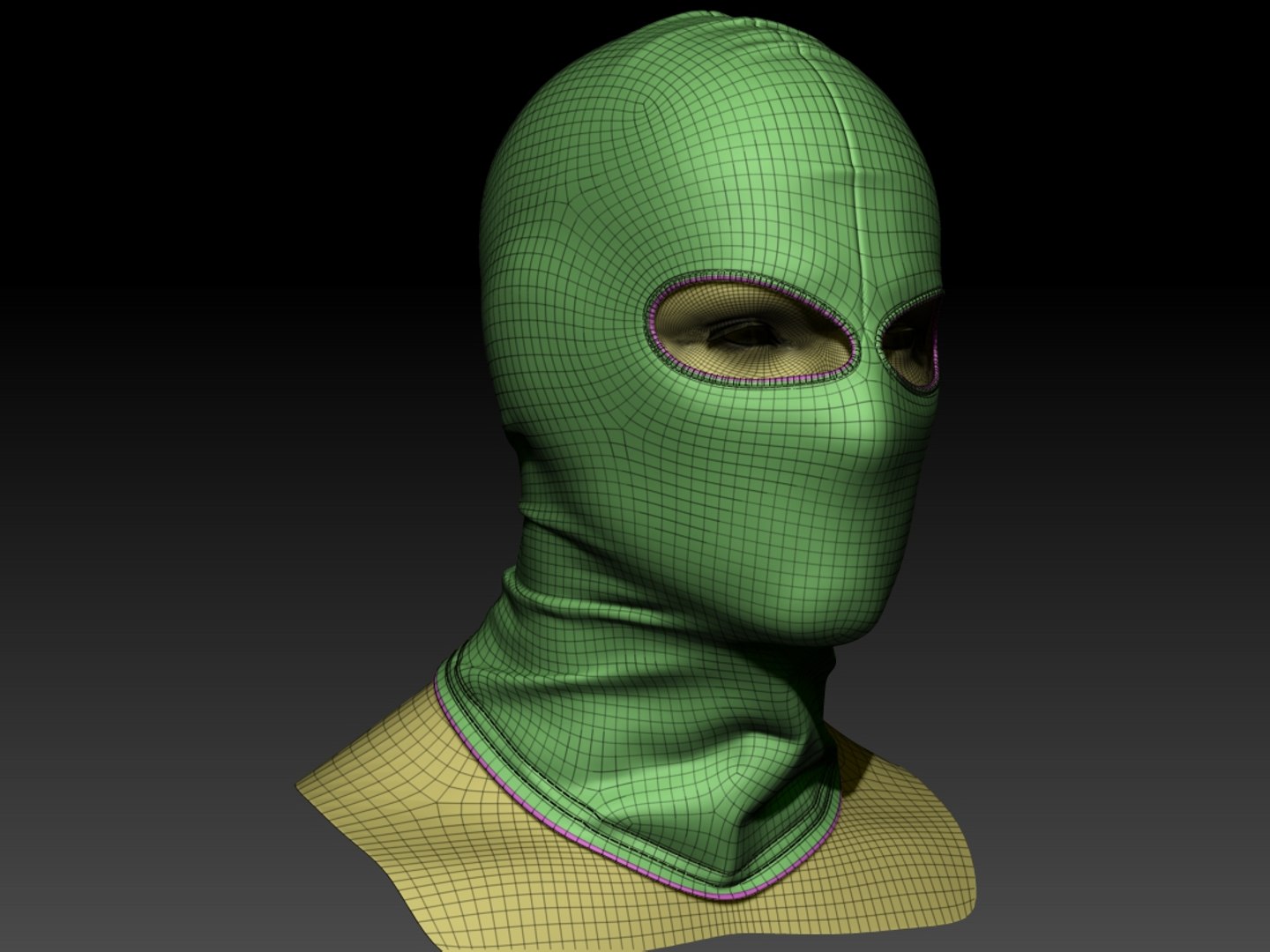 Balaclava 3D Model - TurboSquid 1468330
