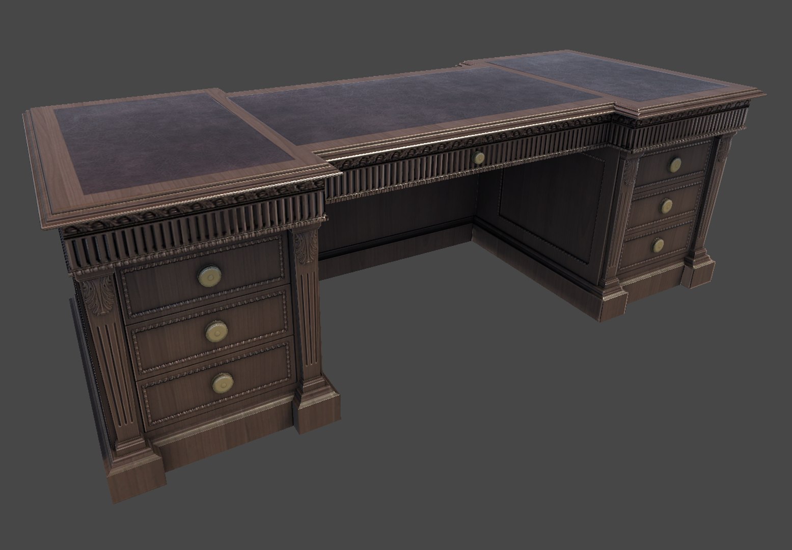 3d table desk model