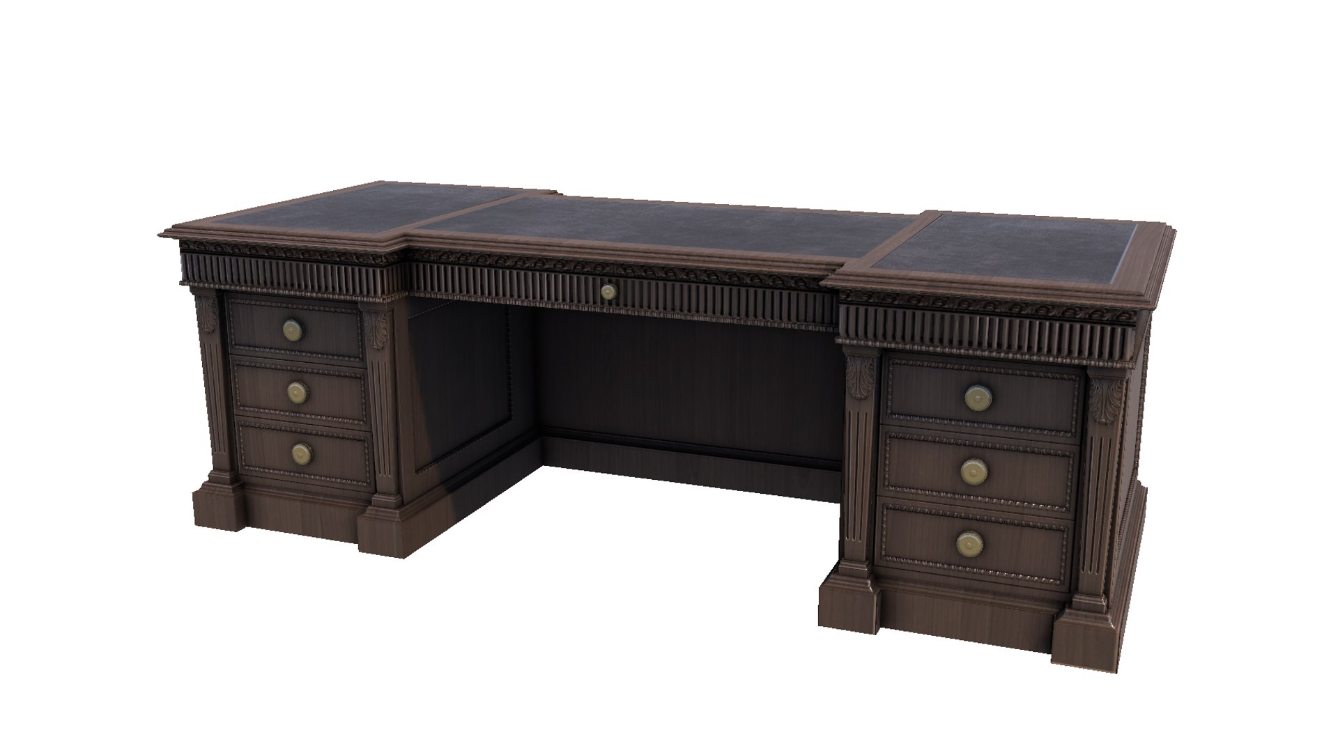 3d table desk model