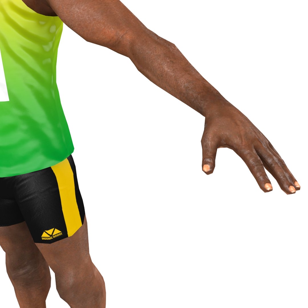 Sprinter Athlete 3D Model - TurboSquid 1302405