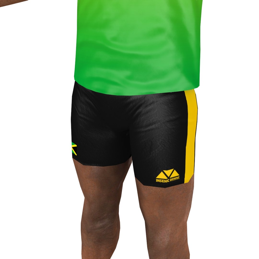 Sprinter Athlete 3D Model - TurboSquid 1302405