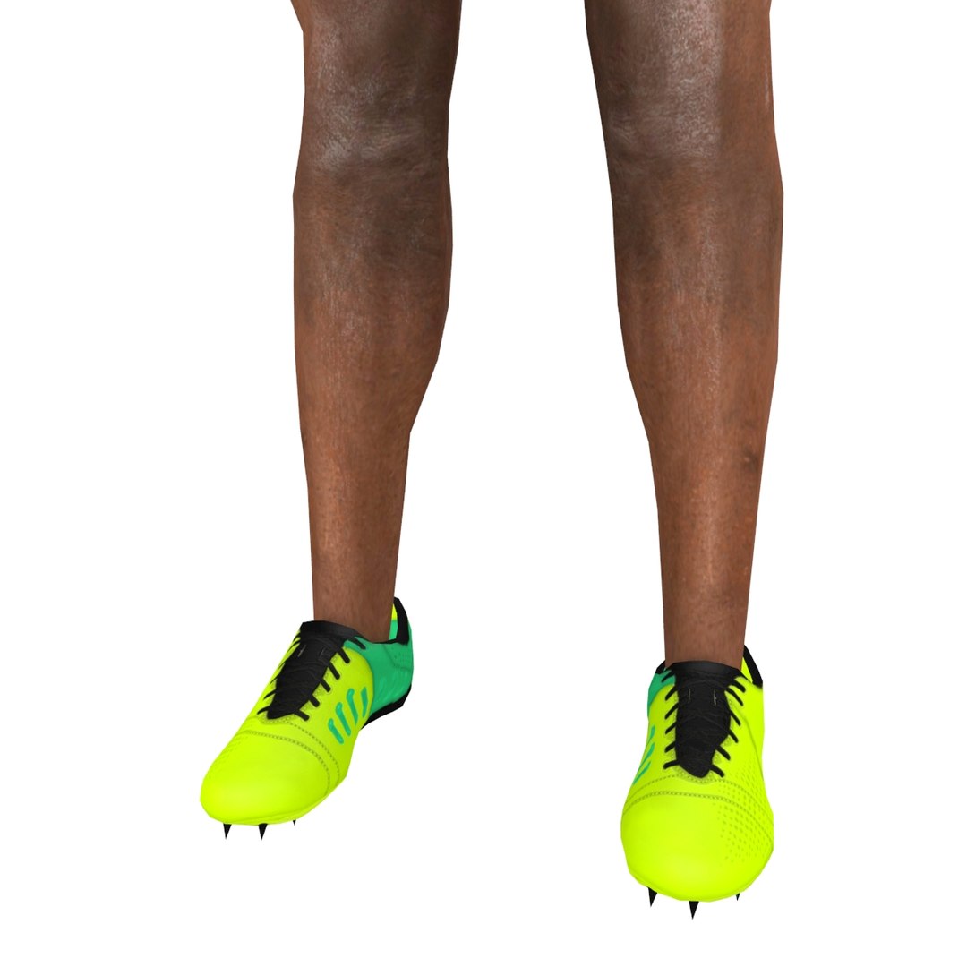 Sprinter Athlete 3D Model - TurboSquid 1302405