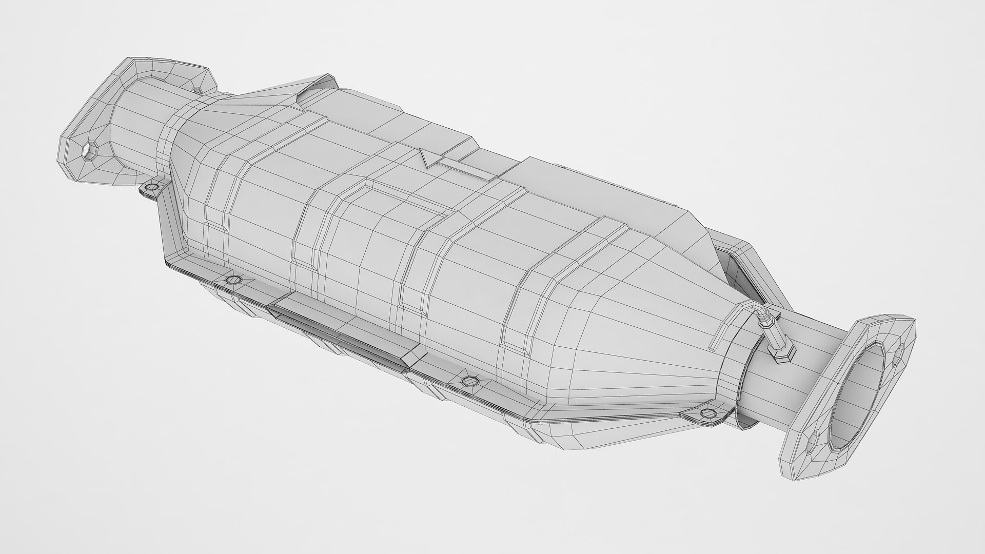 3D Catalytic Converter 01 - TurboSquid 1790412