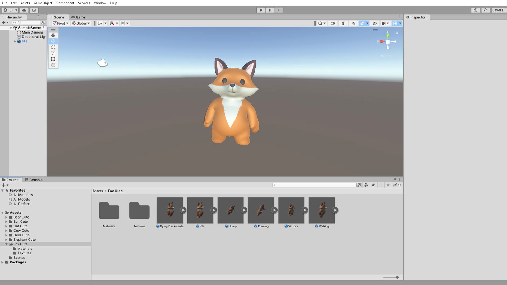 Little Animal Baby - Fox Cute - Animated 3D Model - TurboSquid 2282552