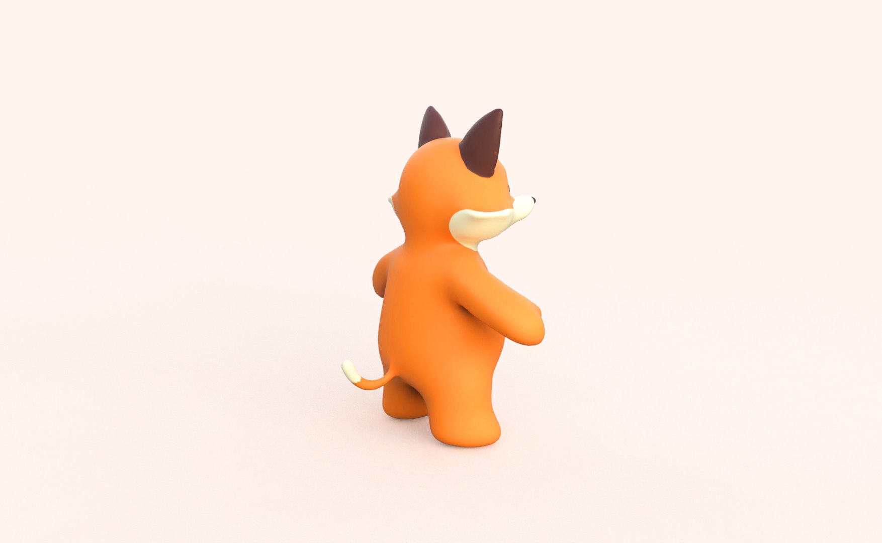 Little Animal Baby - Fox Cute - Animated 3D Model - TurboSquid 2282552