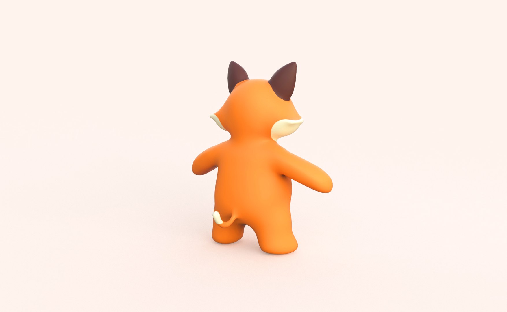 Little Animal Baby - Fox Cute - Animated 3D Model - TurboSquid 2282552