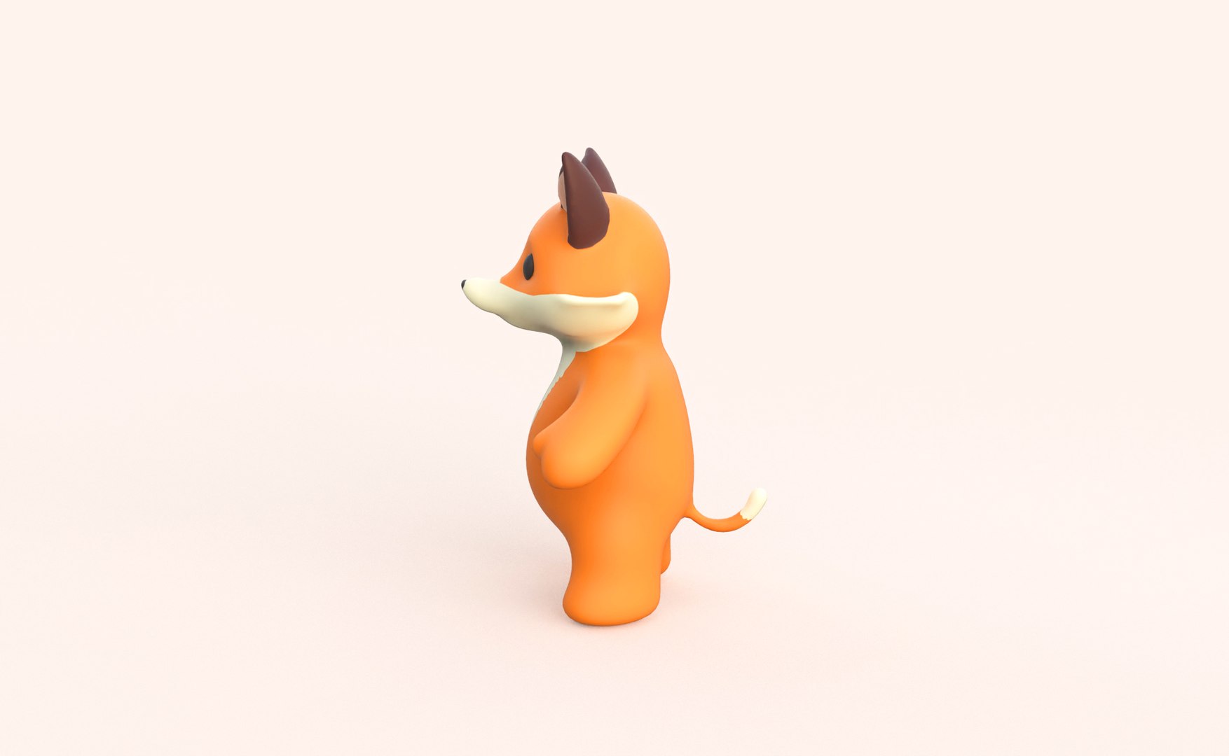 Little Animal Baby - Fox Cute - Animated 3D Model - TurboSquid 2282552