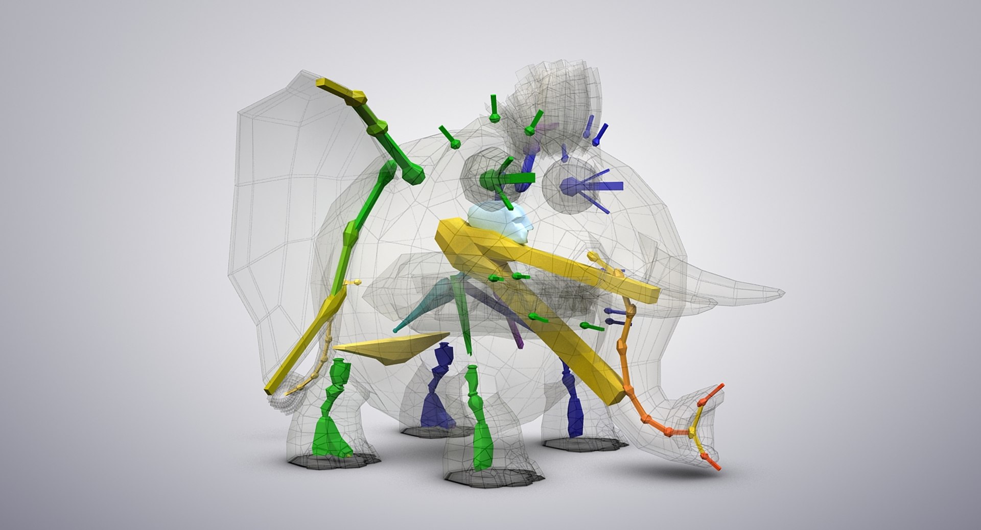 Elephant Rig 3D Model - TurboSquid 1164912