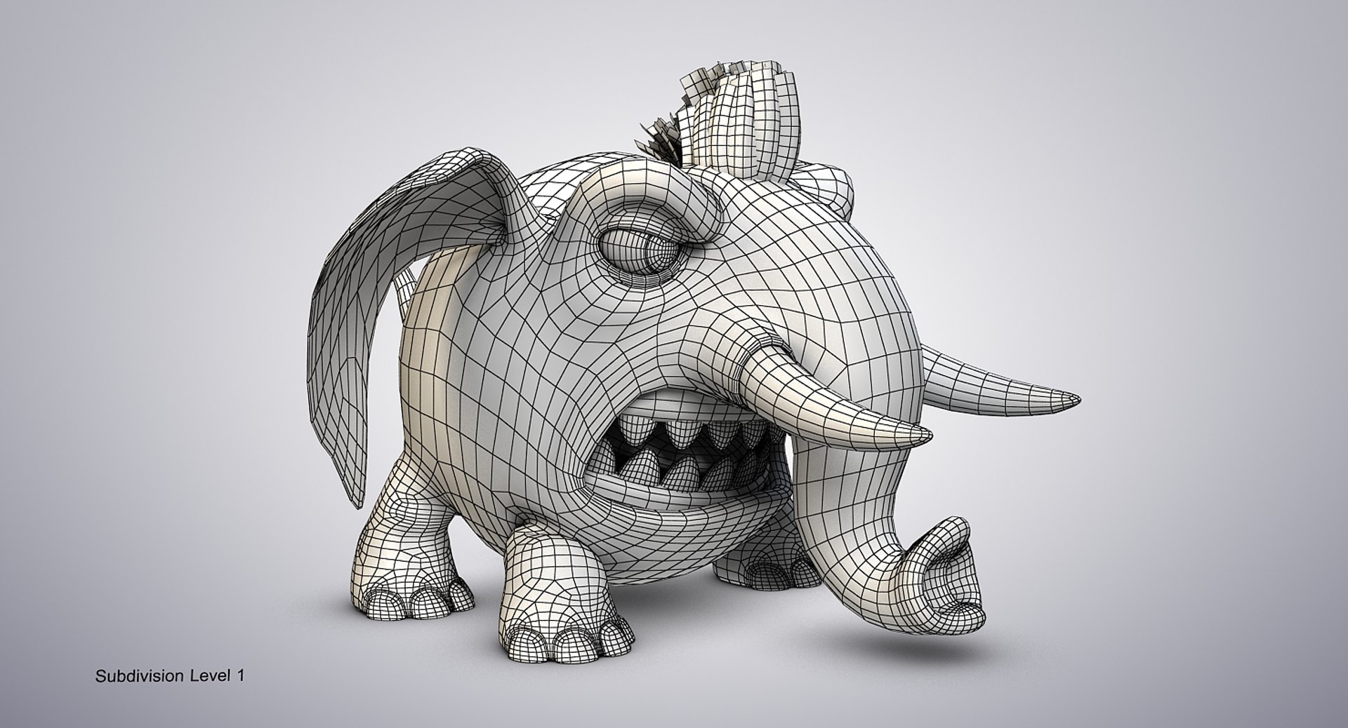Elephant Rig 3D Model - TurboSquid 1164912