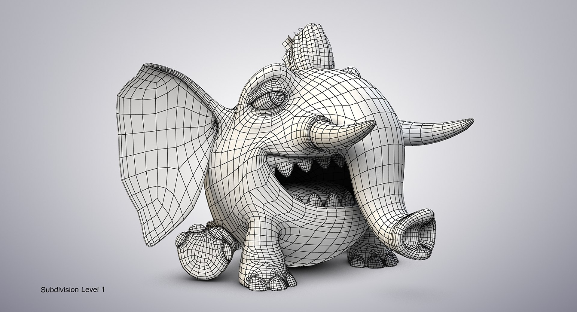 Elephant Rig 3D Model - TurboSquid 1164912