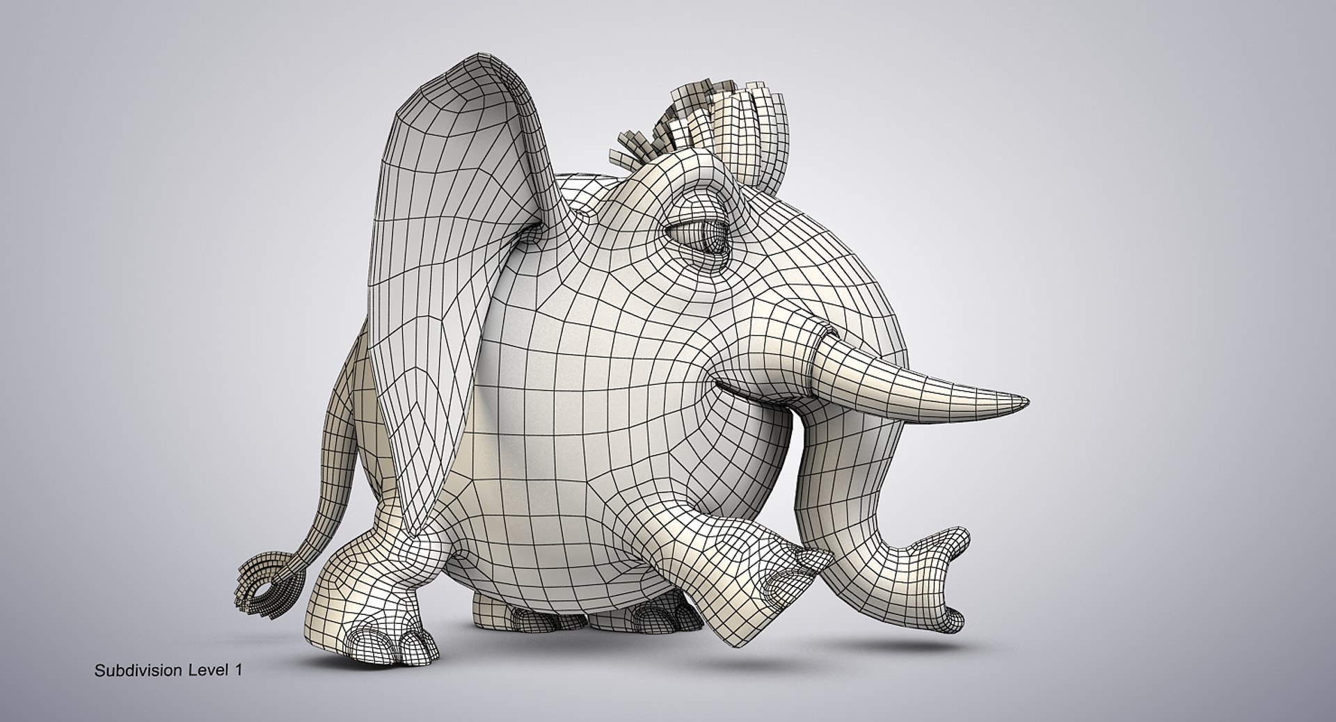 Elephant rig 3D model - TurboSquid 1164912