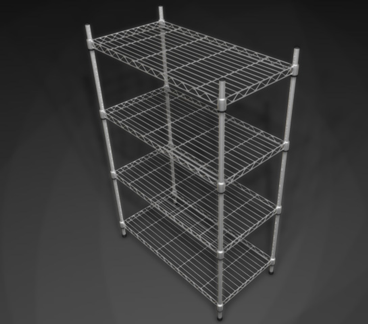 3d wire storage rack
