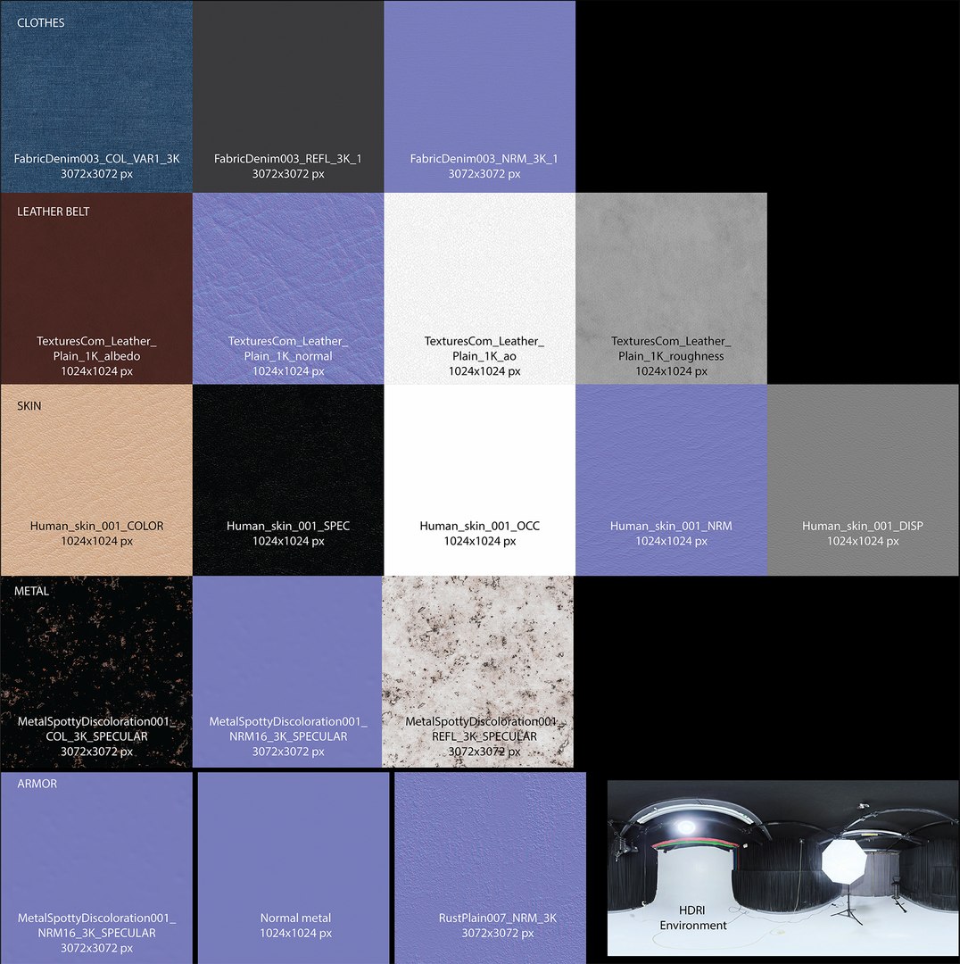 Android Girl Character 3D Model - TurboSquid 1596676