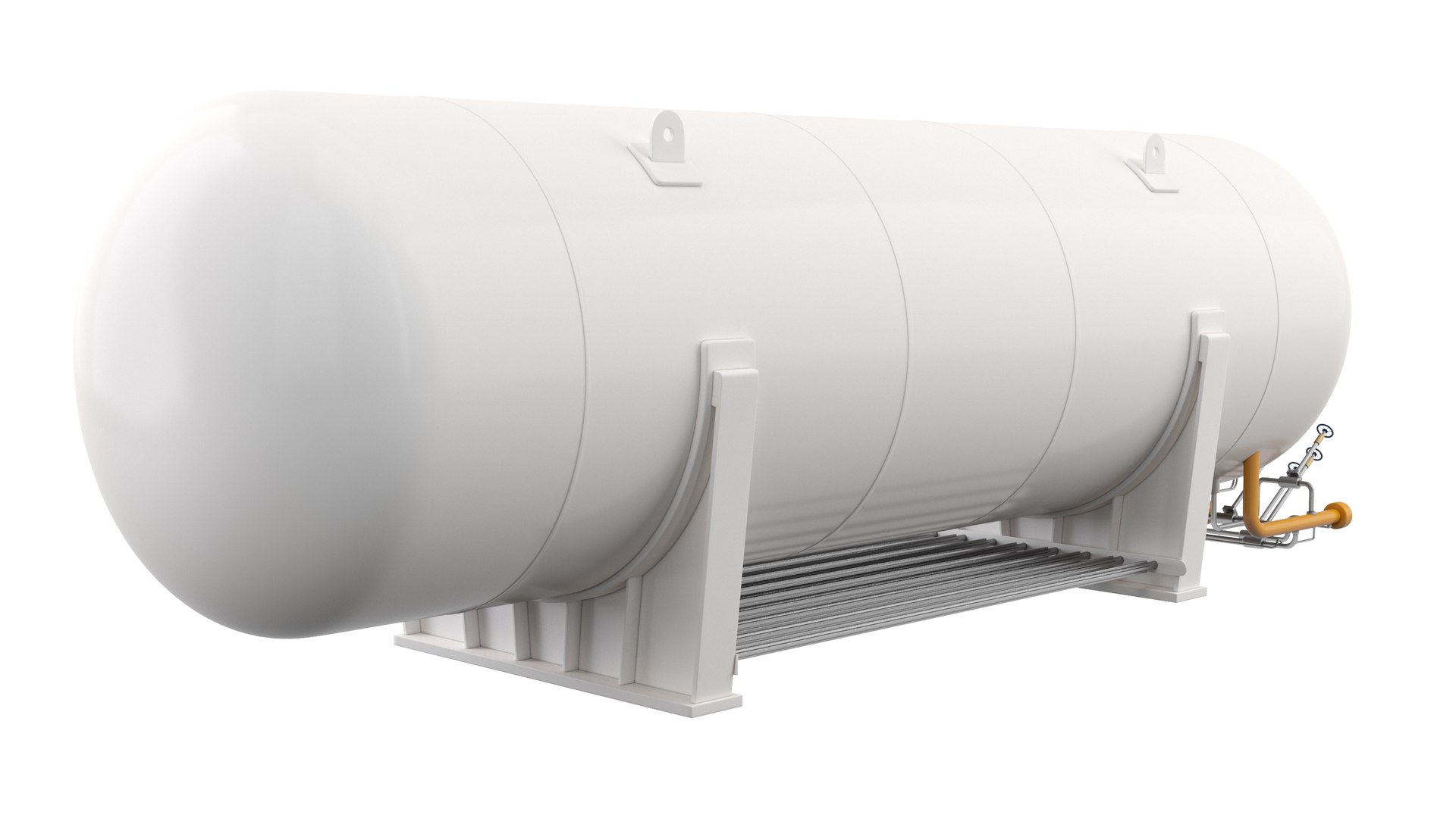 3D LNG Storage Tank Model - TurboSquid 2118247