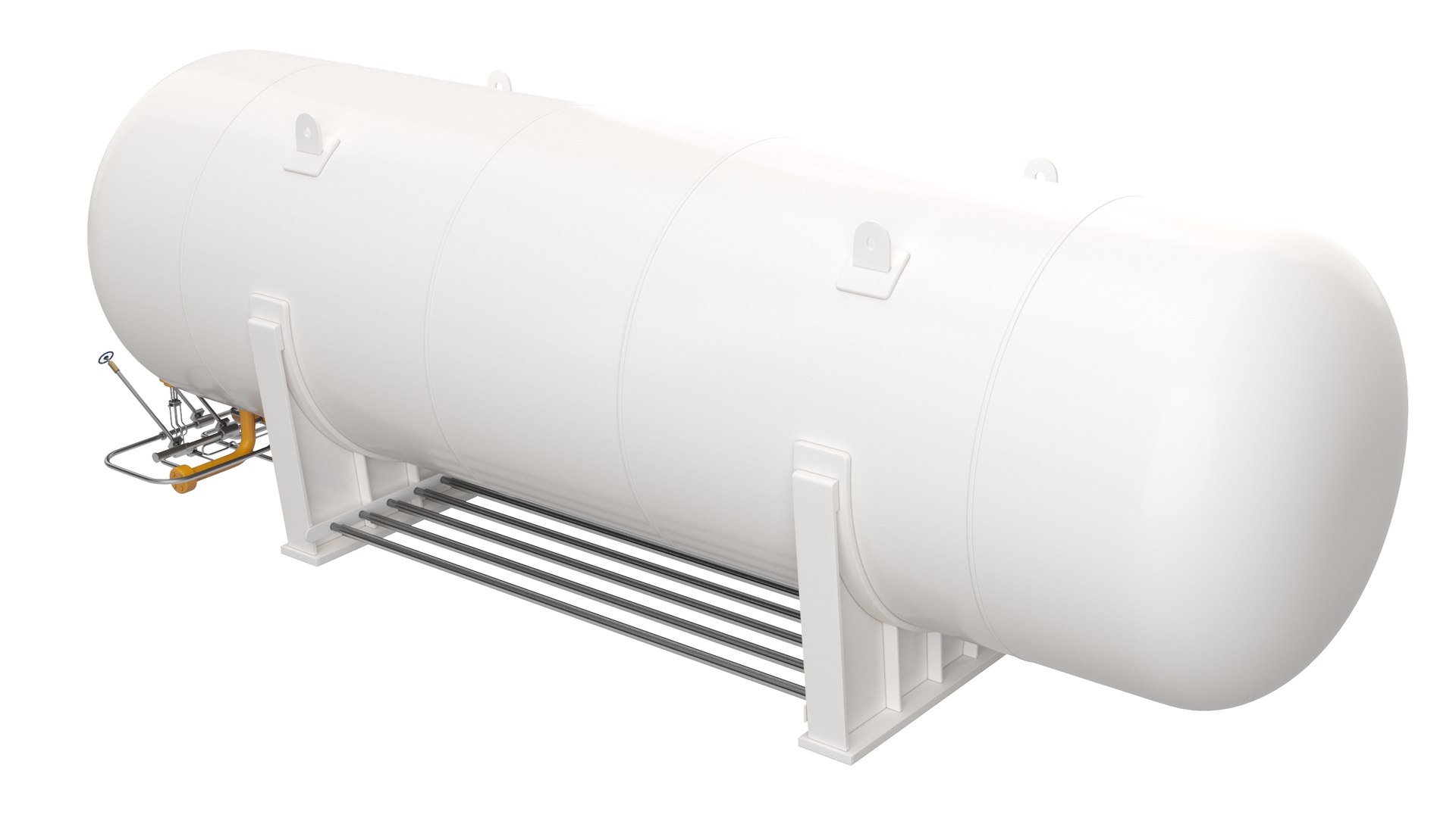3D LNG Storage Tank Model - TurboSquid 2118247