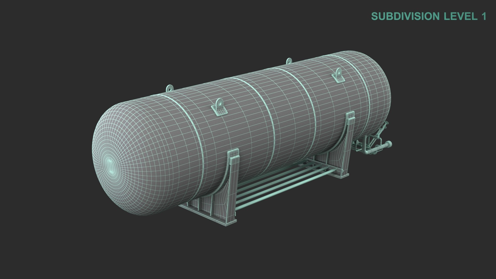 3D LNG Storage Tank Model - TurboSquid 2118247