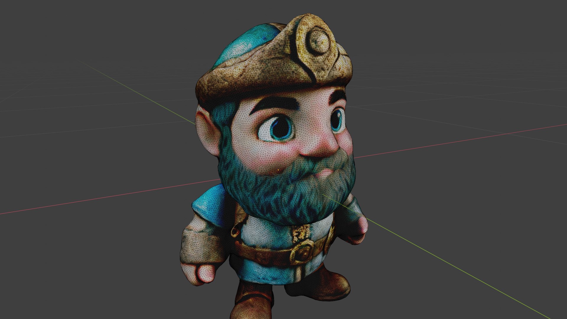 3D Dwarf King - TurboSquid 2127406