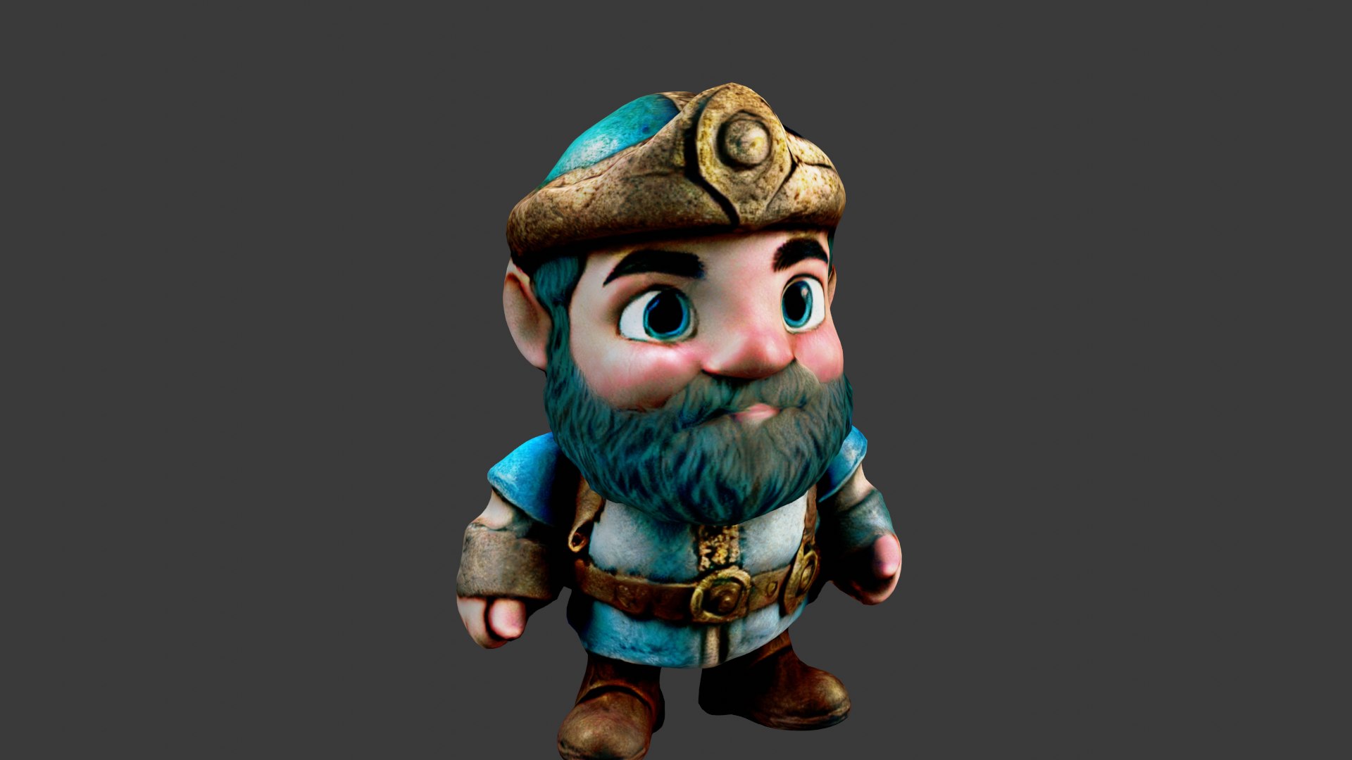 3D Dwarf King - TurboSquid 2127406