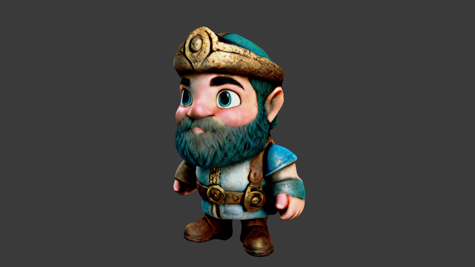 3D Dwarf King - TurboSquid 2127406