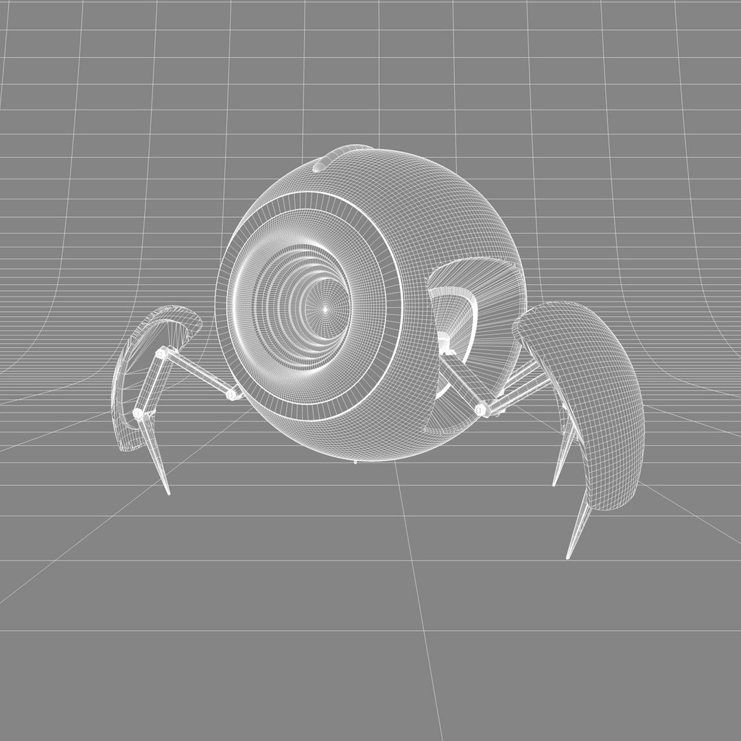 3d model of bug robot