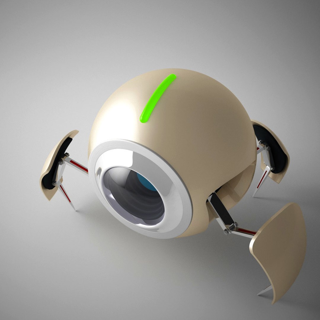 3d model of bug robot