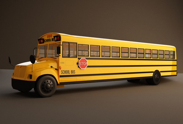 School Bus Blender Models for Download | TurboSquid