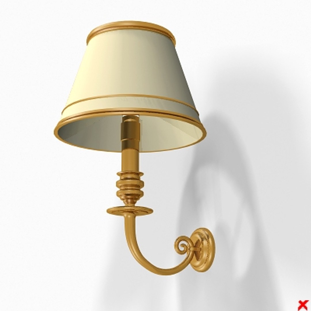 wall lamp 3d model